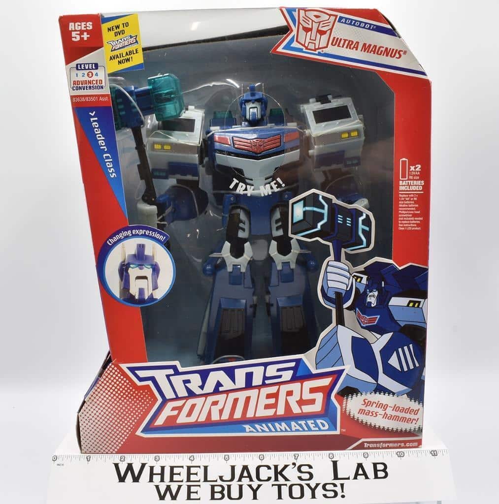 Ultra Magnus Leader Class Animated Transformers NEW Hasbro 2008 MISB ...