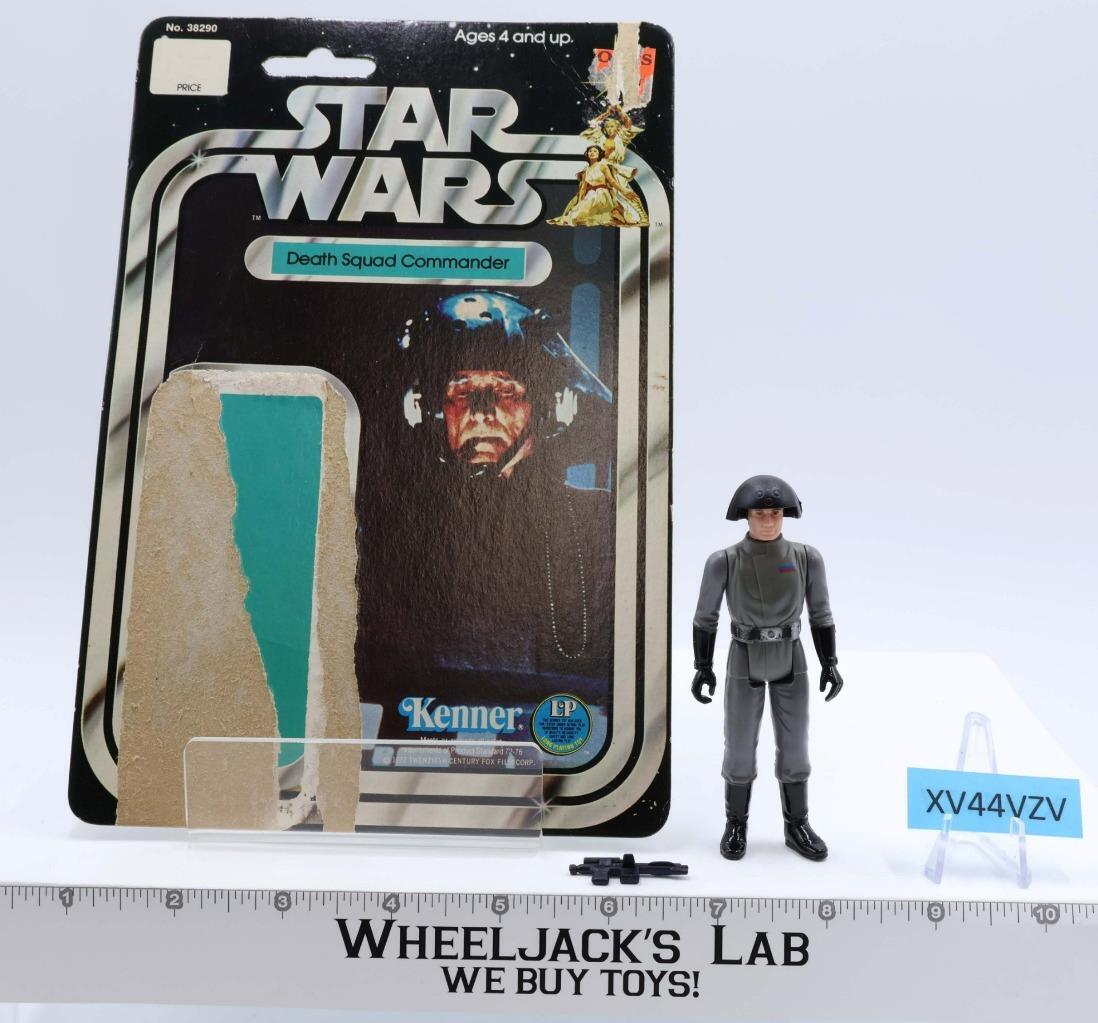 Death Squad Commander 100% Complete 12 Back-A Star Wars 1977 Kenner NO ...