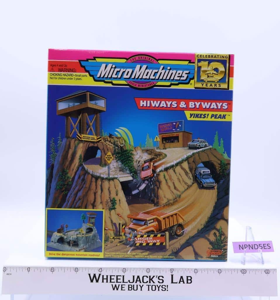 Yikes! Peak Hiways & Biways Micro Machines 1994 Galoob NEW MISB SEALED ...
