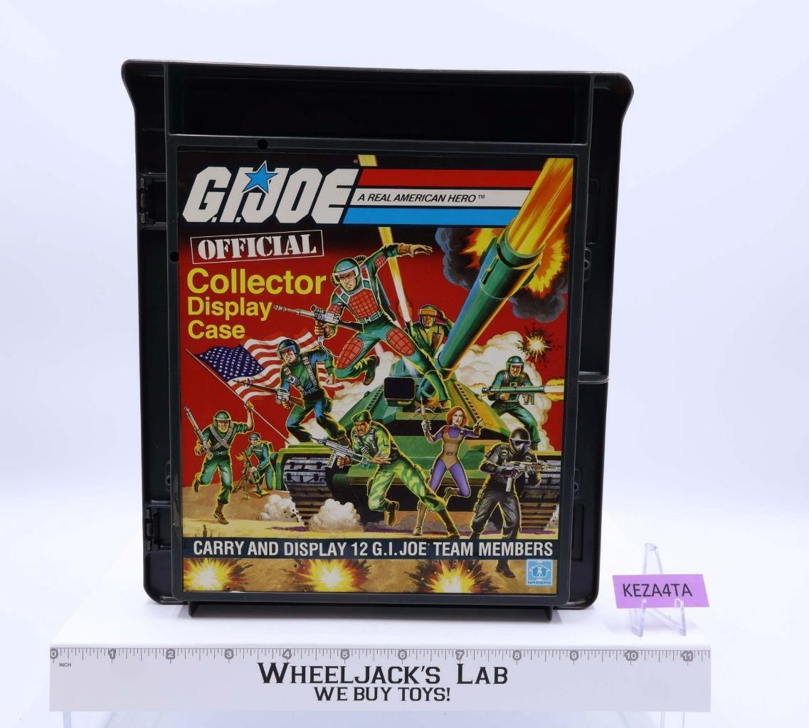 GI Joe Collector Display Case Complete 1983 Hasbro Storage Case ...