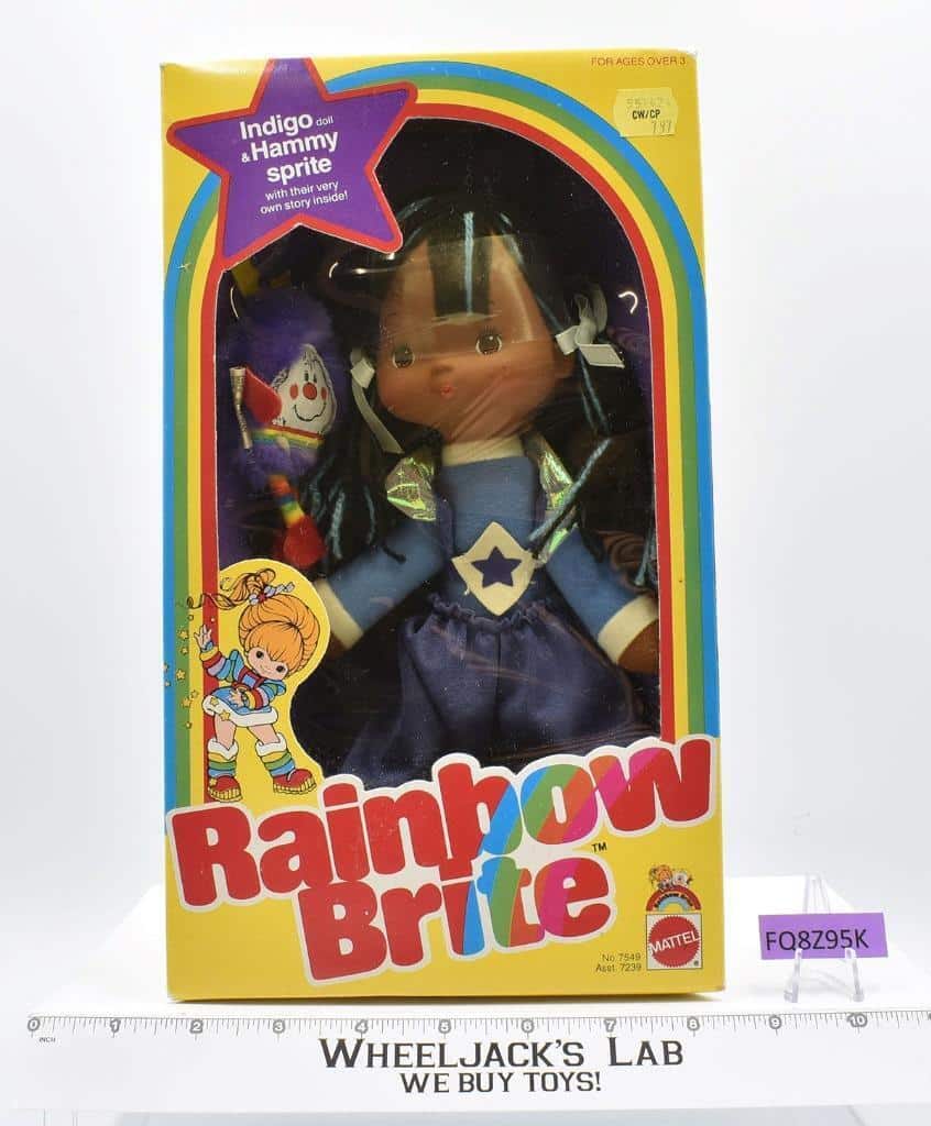 Indigo & Hammy Sprite Rainbow Brite 1983 Mattel Figure NEW MISB SEALED ...
