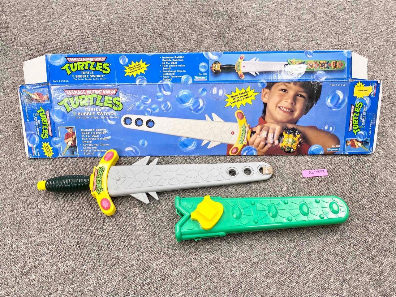 Turtle Bubble Sword Teenage Mutant Ninja Turtles TMNT 1992 Playmates ...