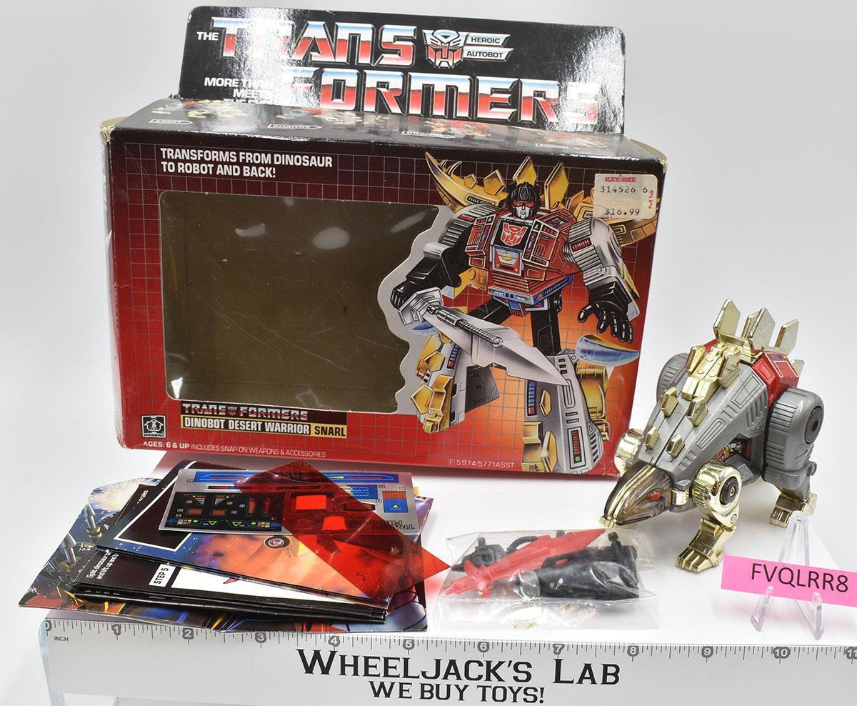 Snarl NICE FIGURE Complete 1985 Vintage Hasbro Action Figure G1 ...