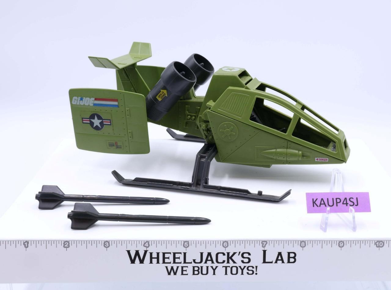 Sky Hawk 100% Complete 1984 G.I. Joe Hasbro Vintage Action Figure Vehicle - Wheeljack's Lab