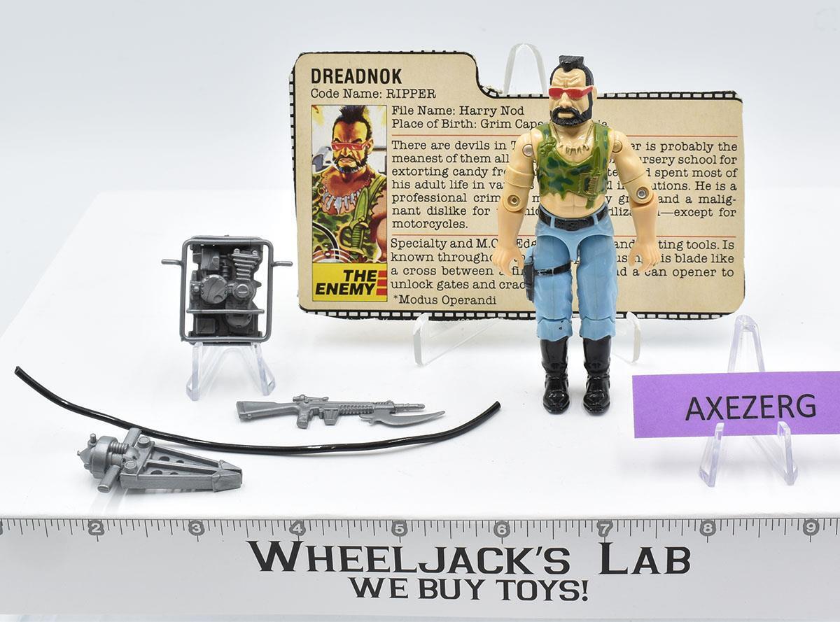 Ripper V1 100% Complete G.I. Joe 1985 Hasbro Vintage Action Figure ...