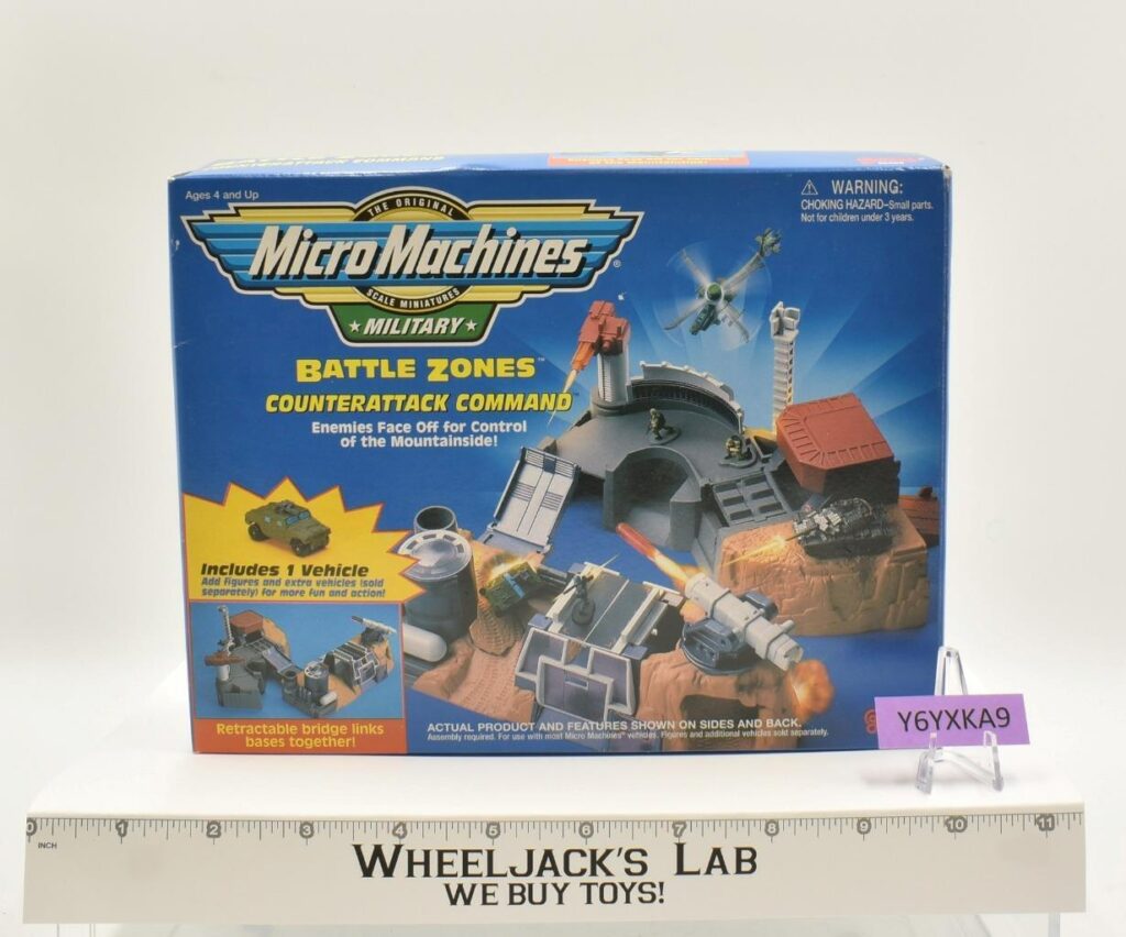 Counterattack Command Micro Machines Battle Zones 1997 Galoob NEW MISB ...