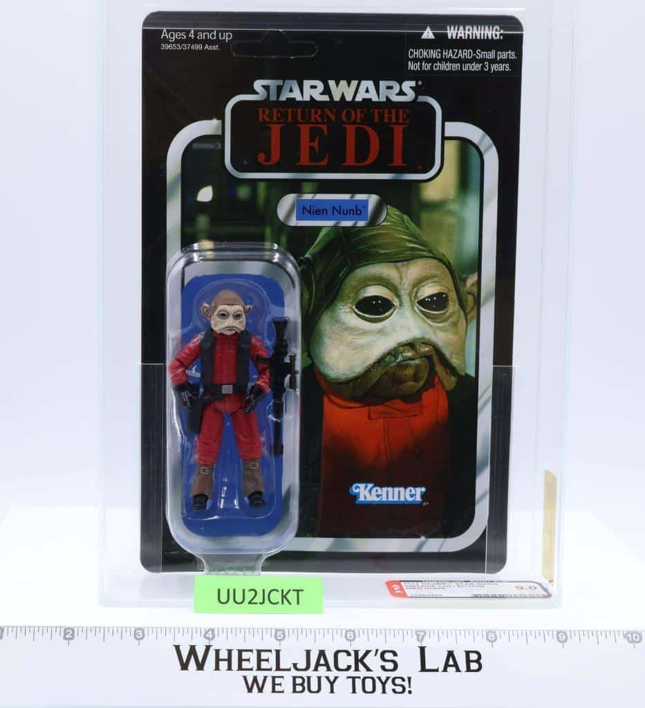 Nien Nunb AFA GRADED 9.0 The Vintage Collection Star Wars VC106 Hasbro - Wheeljack's Lab