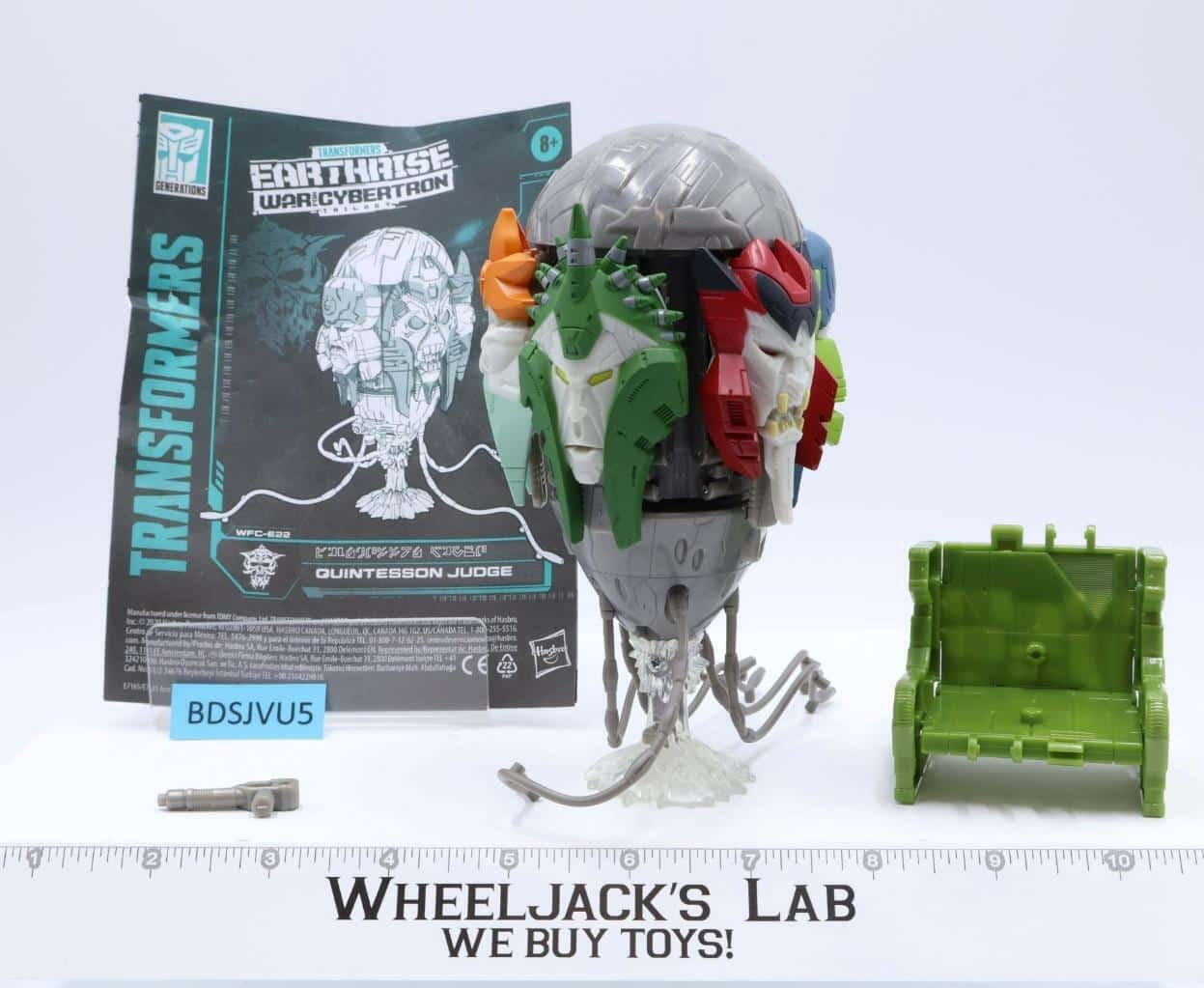 Quintesson Judge Complete Transformers Earthrise War For Cybertron 2020
