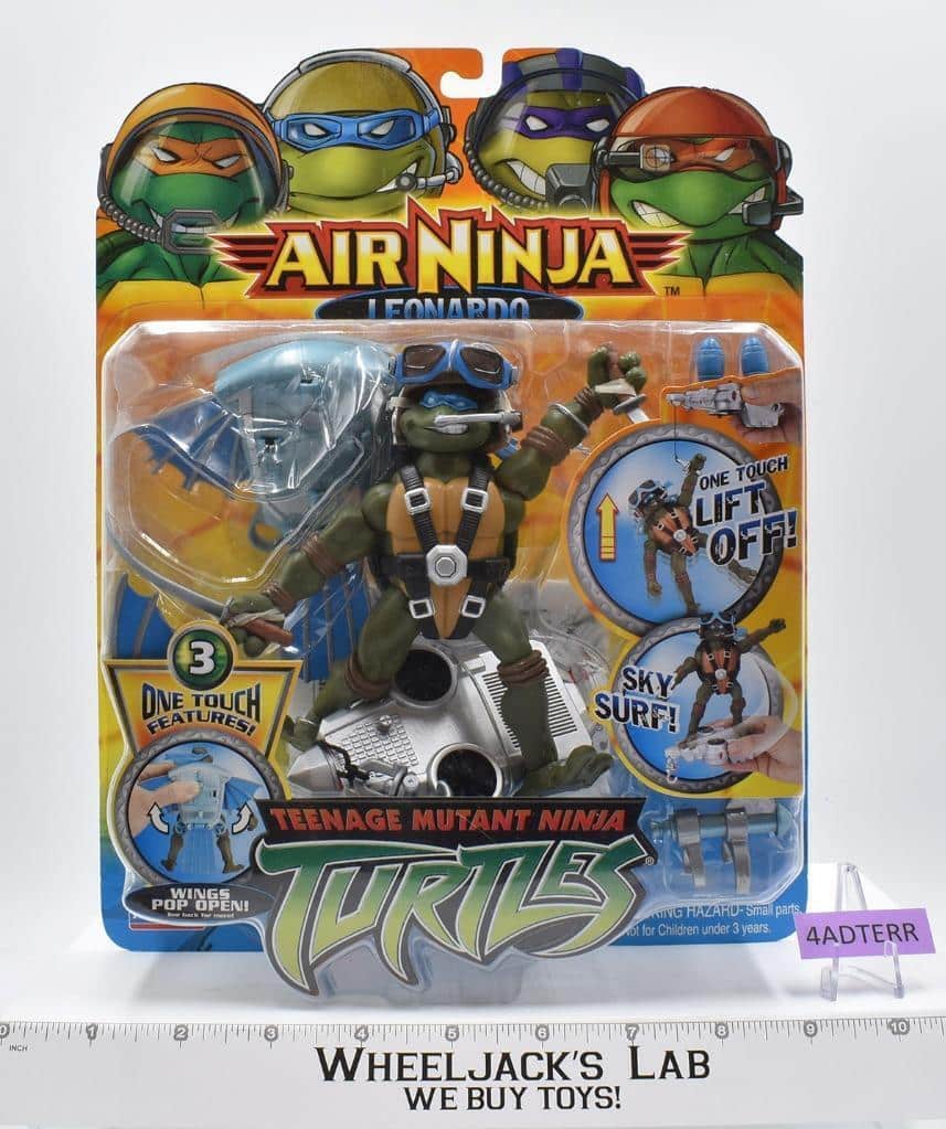 Leonardo Air Ninja Teenage Mutant Ninja Turtles TMNT 2005 Playmates ...
