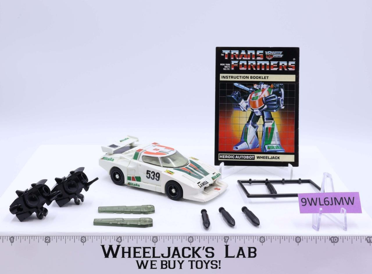Wheeljack 100% Complete 1982 Autobot Vintage G1 Transformers Action ...