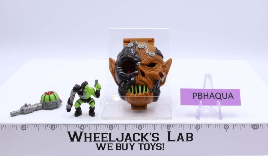 Skull Warrior Horror Heads 1992 Mighty Max Bluebird Toys Vintage ...