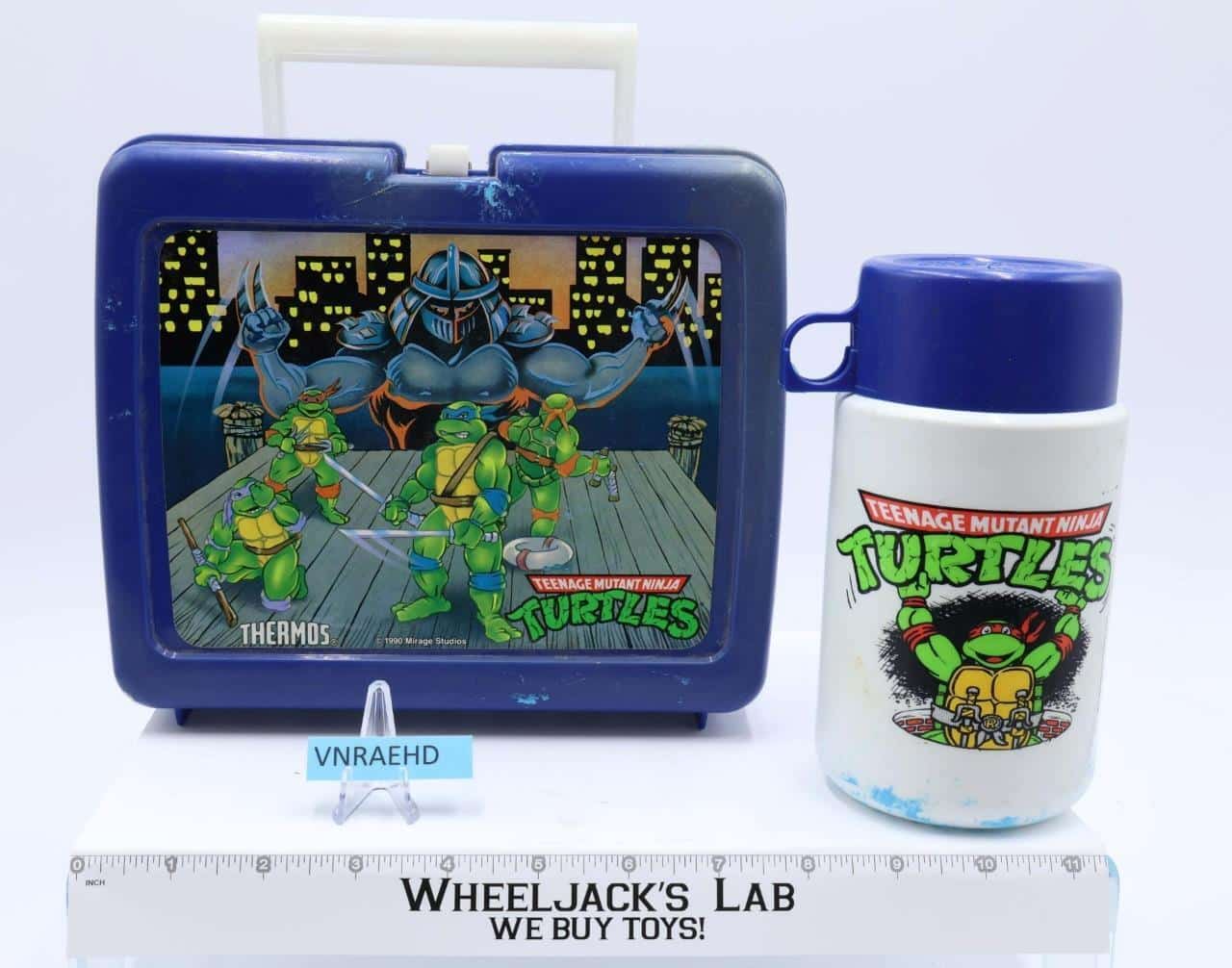 Lunch Box W/Thermos Bottle Teenage Mutant Ninja Turtles 1990 Thermos ...