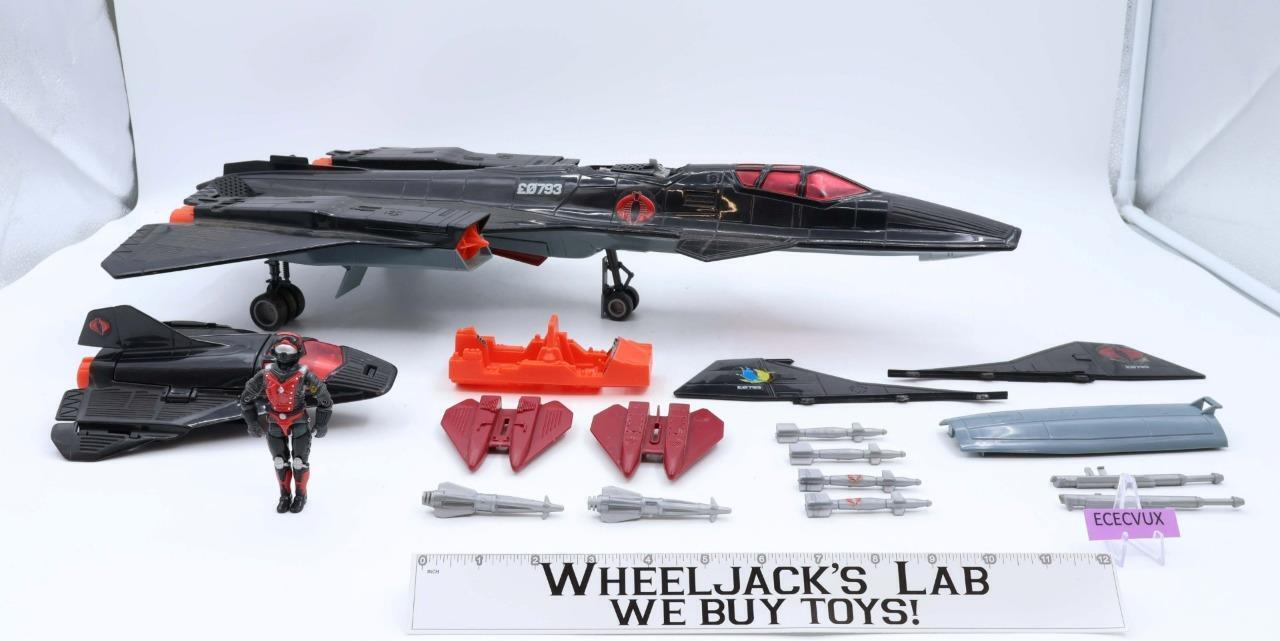 Cobra Night Raven S3P W/ Strato-Viper 100% Complete G.I. Joe 1986 ...