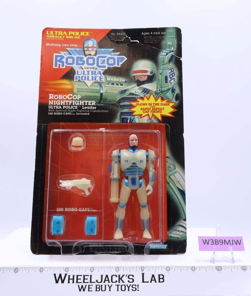 Nightfighter RoboCop Ultra Police MOSC 1989 Action Figure Kenner ...