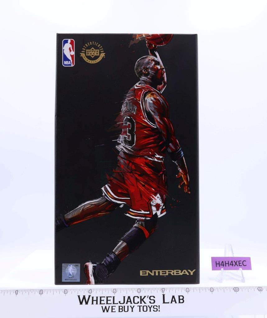 Michael Jordan NBA Chicago Bulls Upper Deck Enterbay Action Figure 1/9 ...