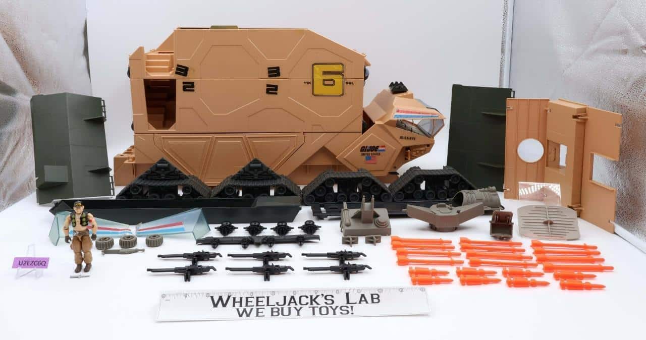 Mobile Command Center 100% Complete Figure Playset 1987 GI Joe Hasbro ...