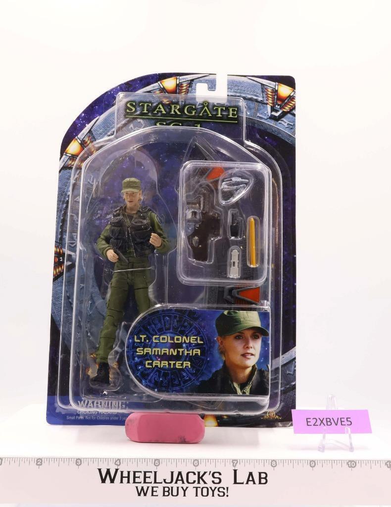 Lt. Colonel Samantha Carter Stargate SG-1 Series 2 MOSC Diamond Select Figure - Wheeljack's Lab