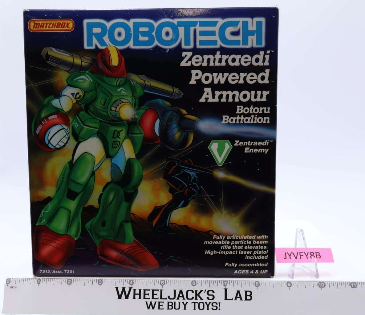 Zentraedi Powered Armour Botoru Battalion UNUSED MIB 1985 Matchbox ...