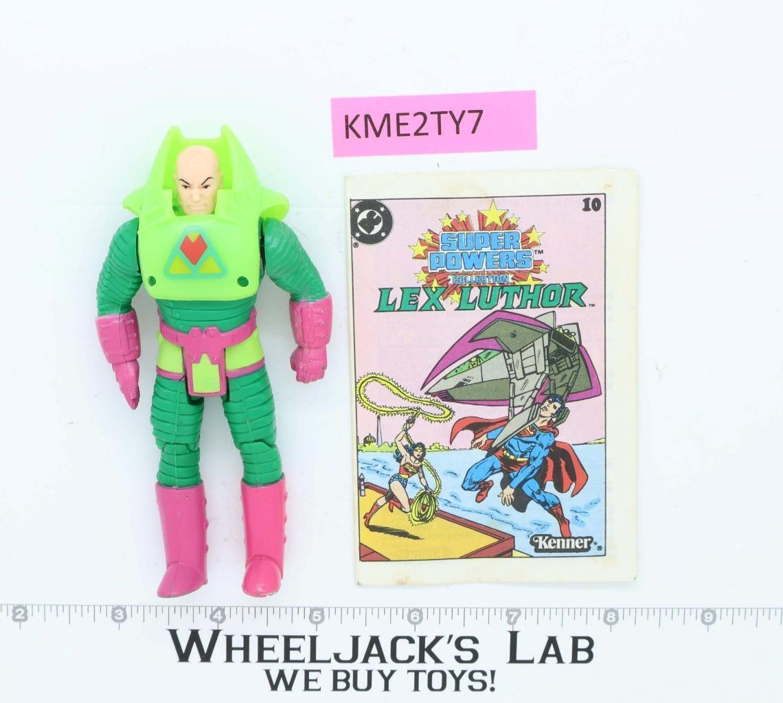 Lex Luthor 100% Complete Super Powers 1984 Kenner Action Figure DC ...