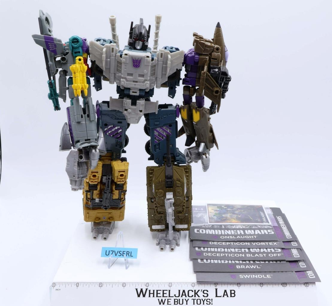 Bruticus 100% Complete Transformers Combiner Wars 2015 Hasbro Action ...