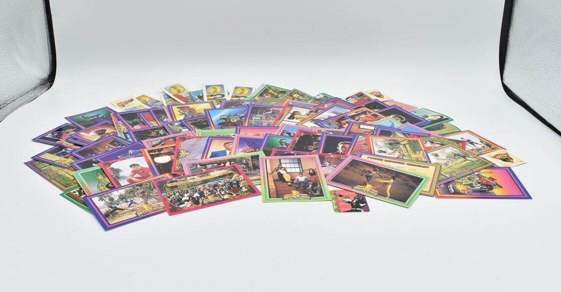 Lot of 61 Mighty Morphin Power Rangers Trading Cards 1994 Saban Series ...