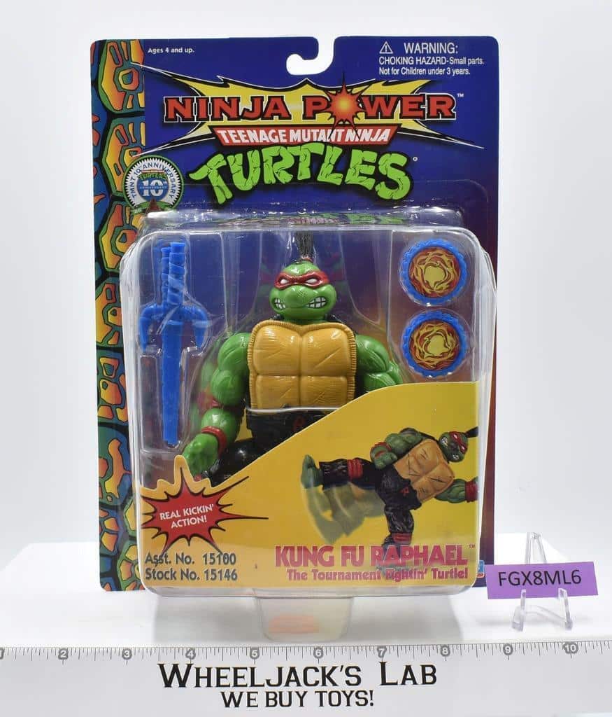 Kung Fu Raphael Teenage Mutant Ninja Turtle Ninja Power 1992 TMNT ...