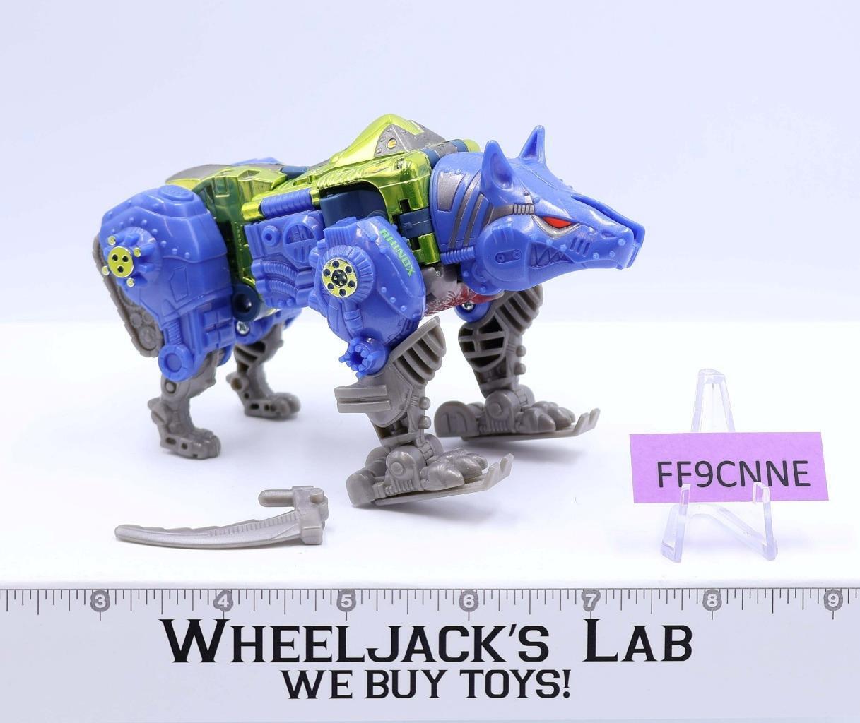 Rhinox 100% Complete Deluxe Transmetal Transformers Beast Wars Fox Kids ...