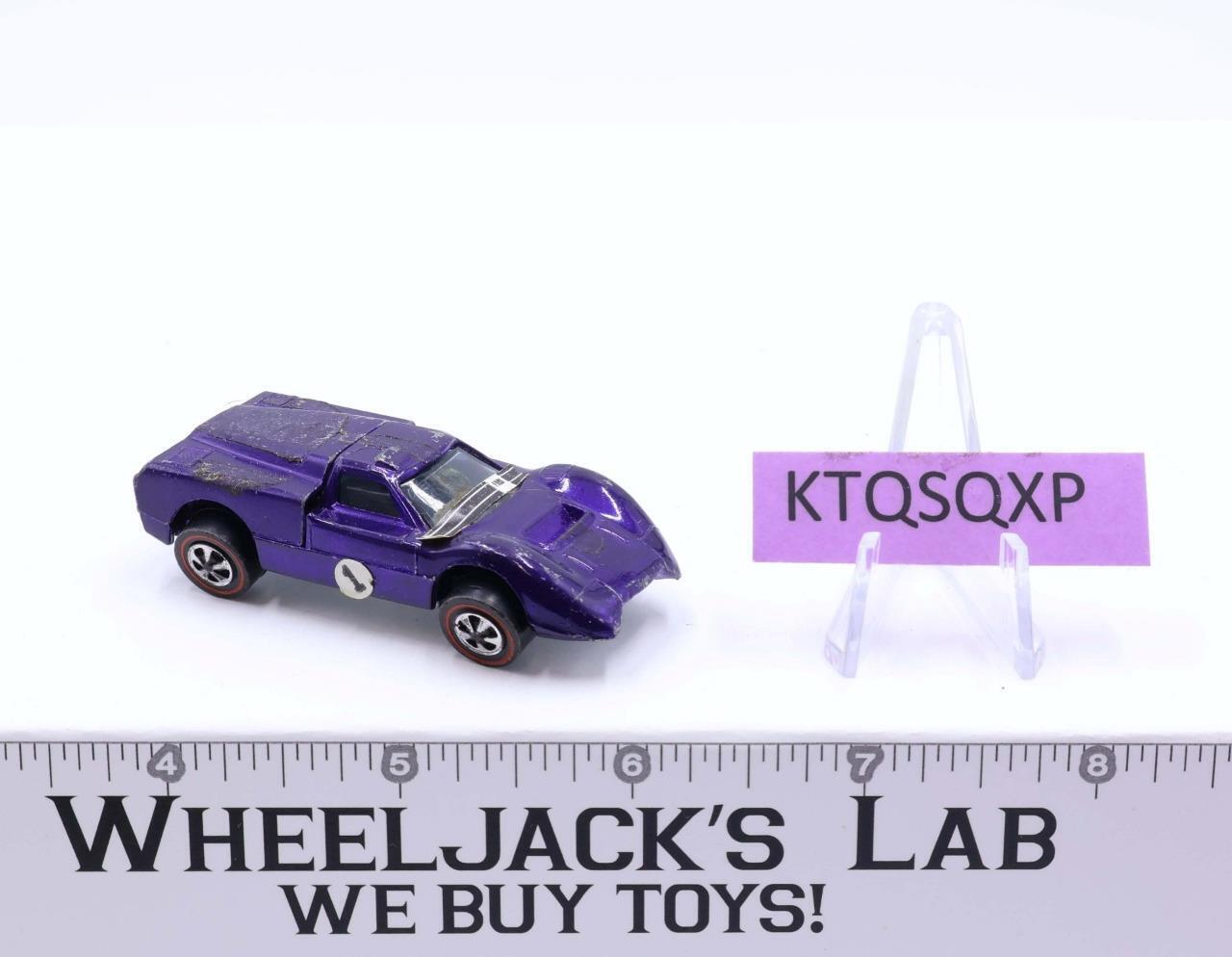 Ford J-Car Purple Hot Wheels 1968 Redline Vintage Mattel RL - Wheeljack ...