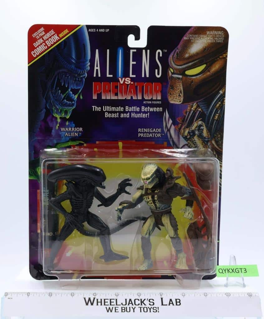 Renegade Predator vs Warrior Alien 1993 Aliens Kenner Action Figure Set ...