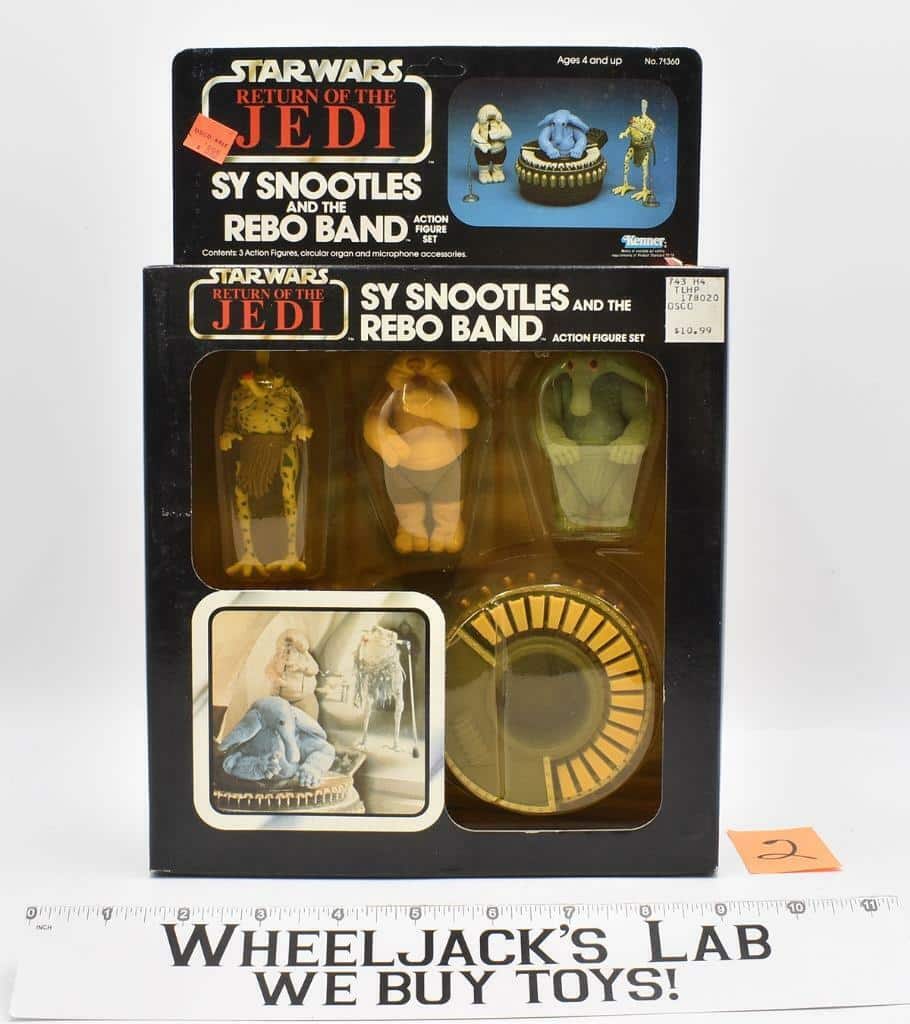 Sy Snootles Rebo Band #2 SEALED Star Wars ROTJ Kenner Vintage 1983 Action Figure - Wheeljack's Lab
