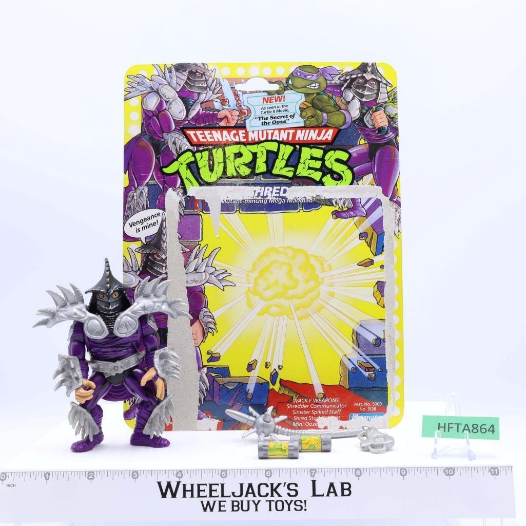 Super Shredder W/Card 100% Complete Teenage Mutant Ninja Turtle 1991 ...