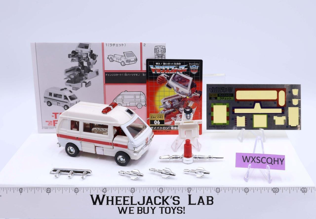 Ratchet #06 Transformers 100% Complete Encore TAKARA REISSUE 2008 ...