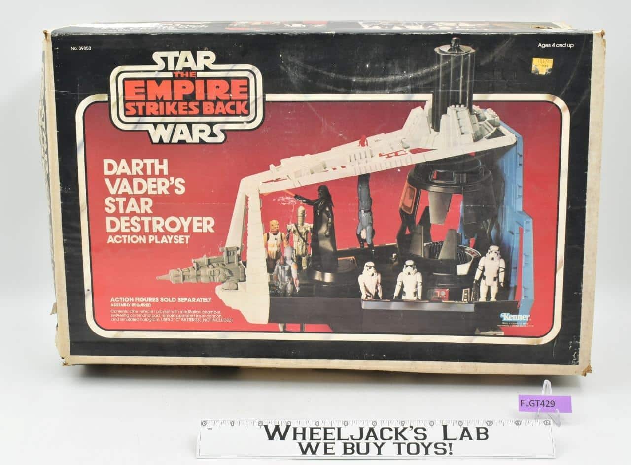 Darth Vader's Star Destroyer W/Box Star Wars 1981 Kenner Vintage Action ...