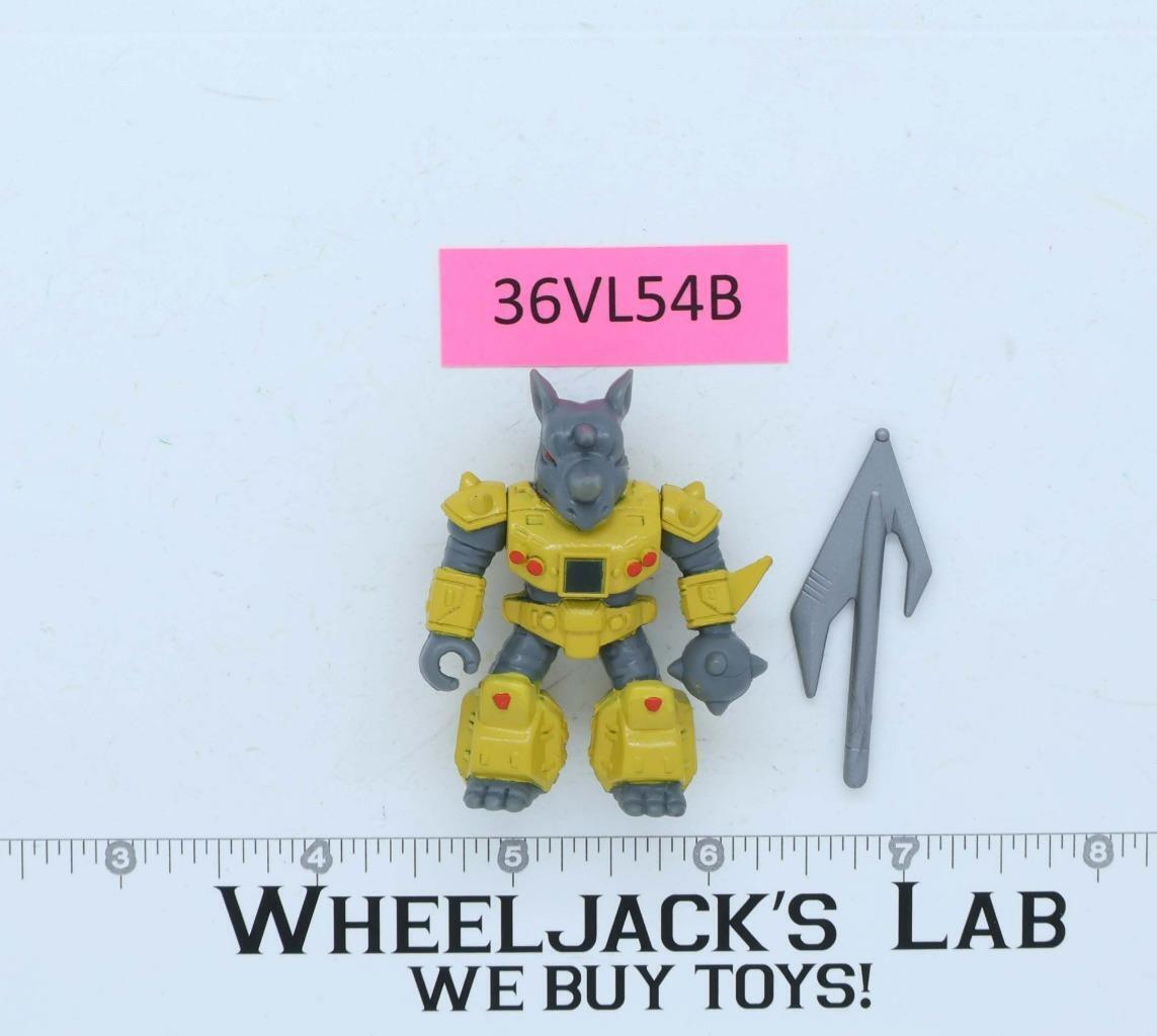 #9 Rocky Rhino Battle Beasts 100% Complete Hasbro 1986 Vintage Action ...