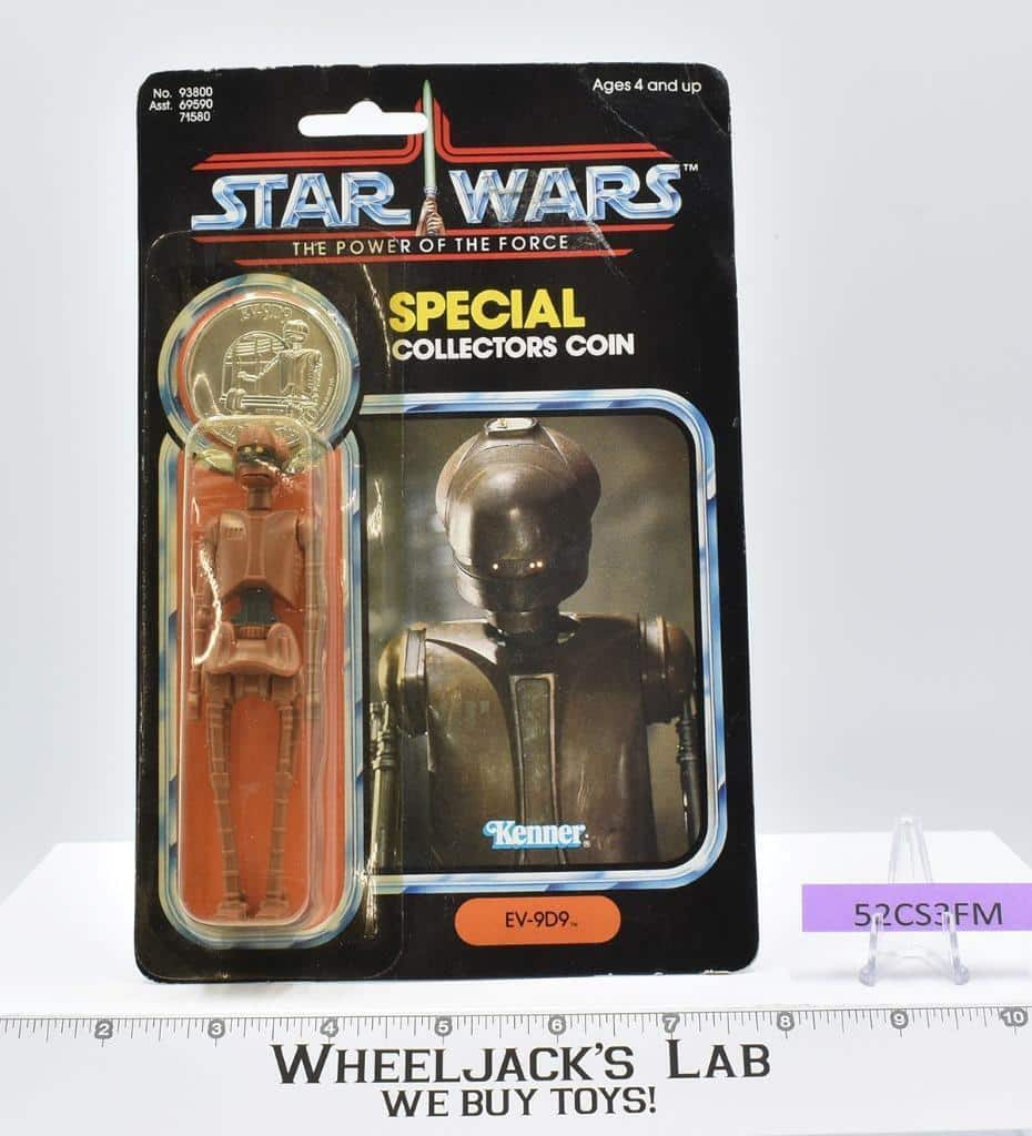 EV-9D9 W/Coin 92 Back Star Wars POTF 1984 Kenner SEALED MOSC NEW ...