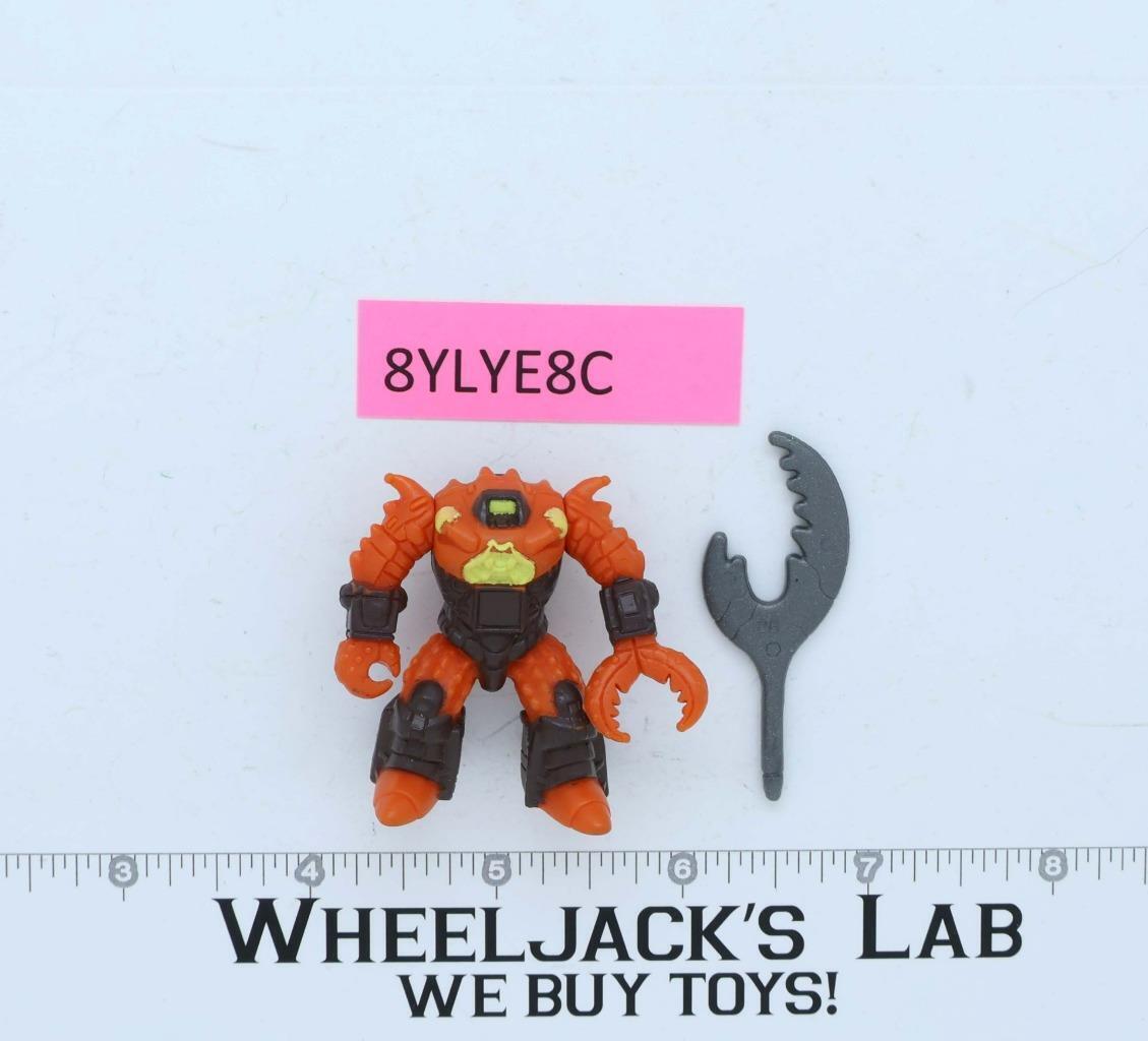 #28 Crusty Crab Battle Beasts 100% Complete Figure Vintage 1987 Hasbro ...