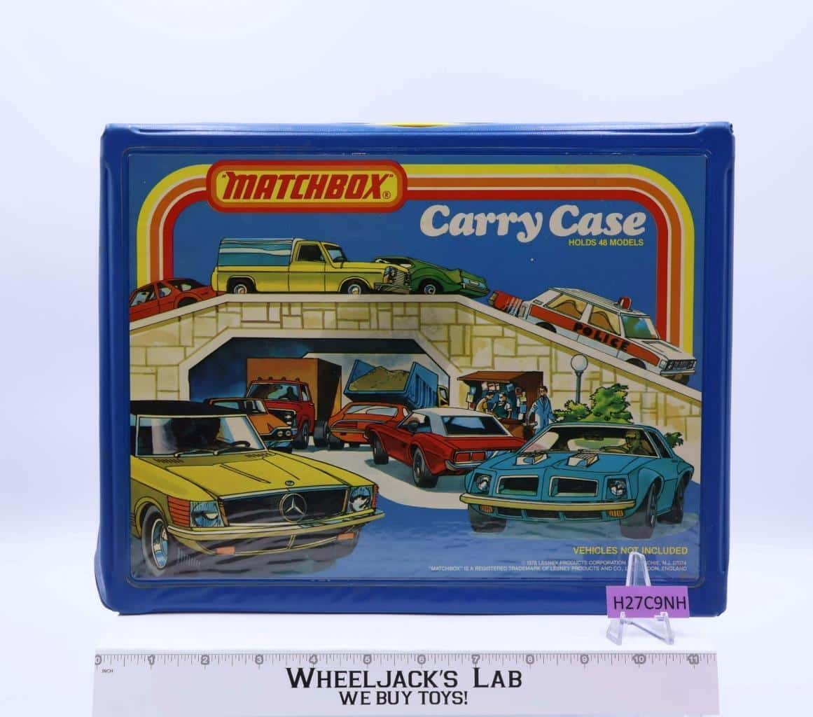 Matchbox Carry Case Holds 48 Cars 1978 Lesney Collector Storage Case ...