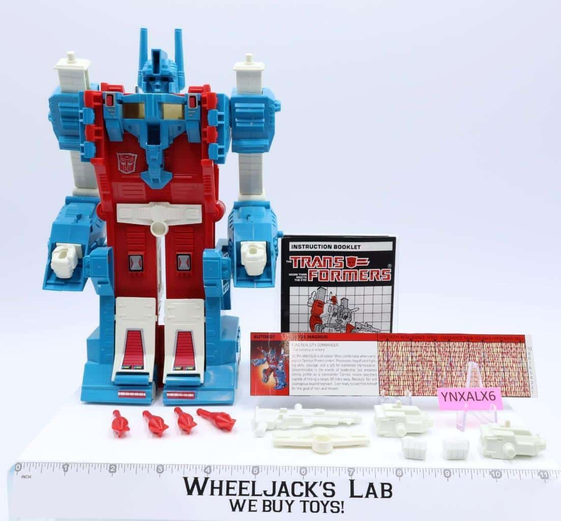 Ultra Magnus 100% Complete 1986 Vintage G1 Transformers Action Figure ...