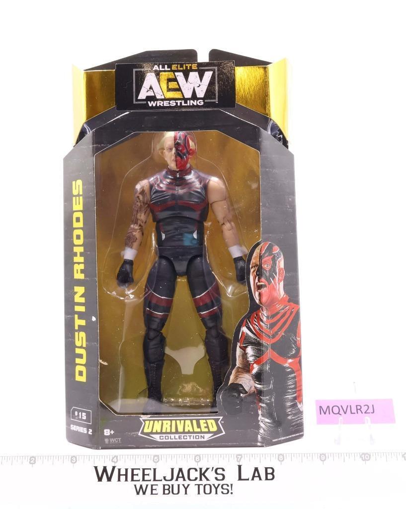 Dustin Rhodes AEW Wrestling Unrivaled Collection 2020 Wicked Cool Toys ...