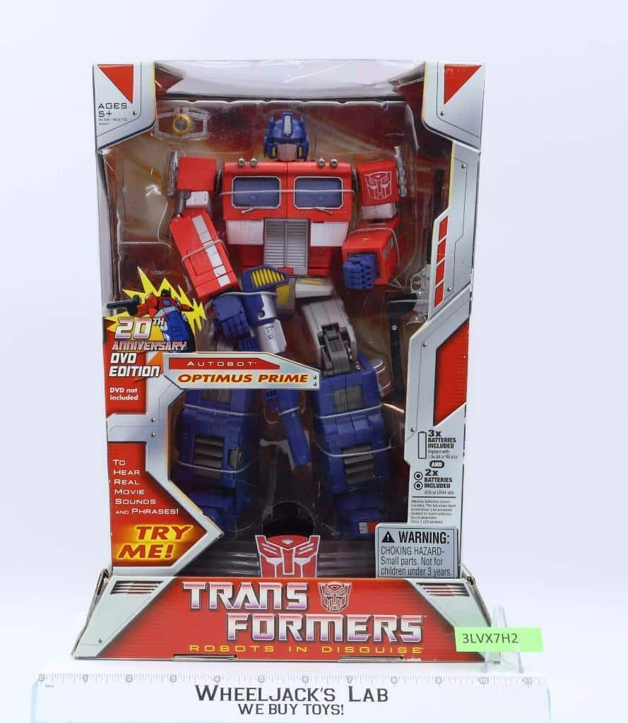 Optimus Prime Transformers 20th Anniversary RID 2006 Hasbro NEW MISB ...
