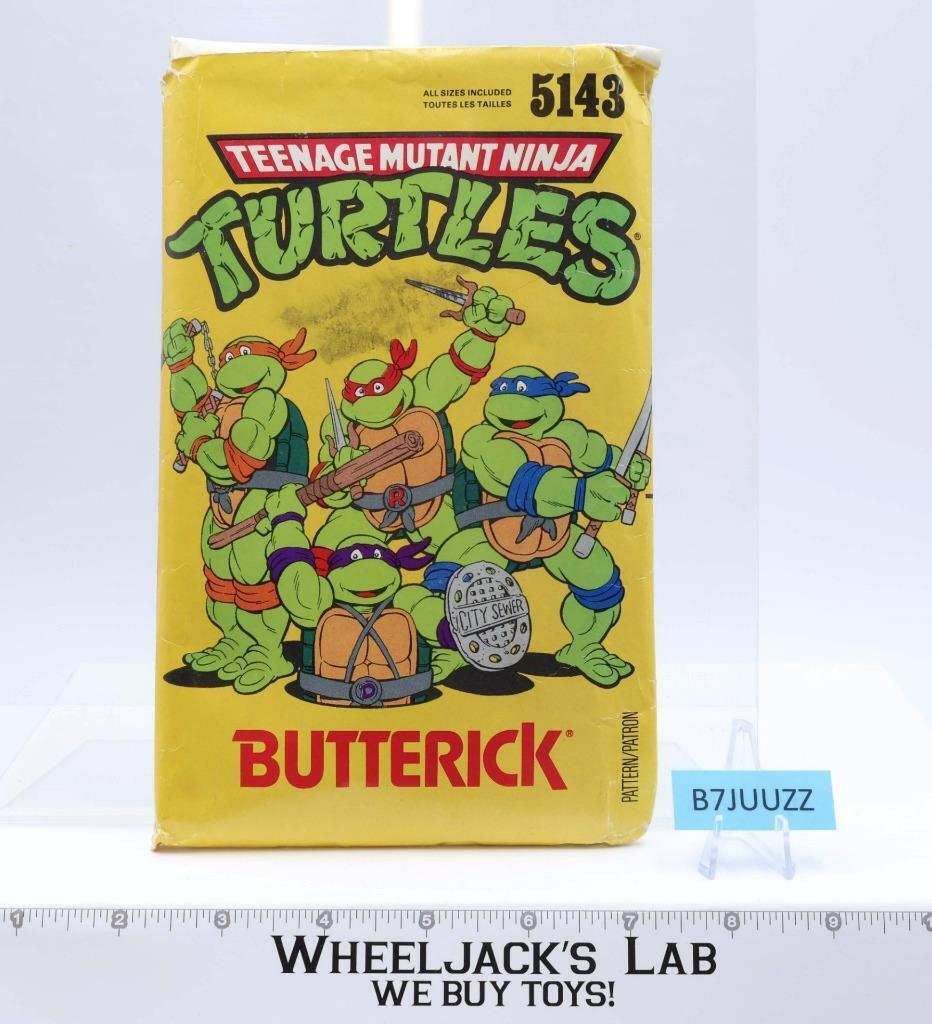 Butterick Sewing Pattern Teenage Mutant Ninja Turtle 1990 Mirage ...