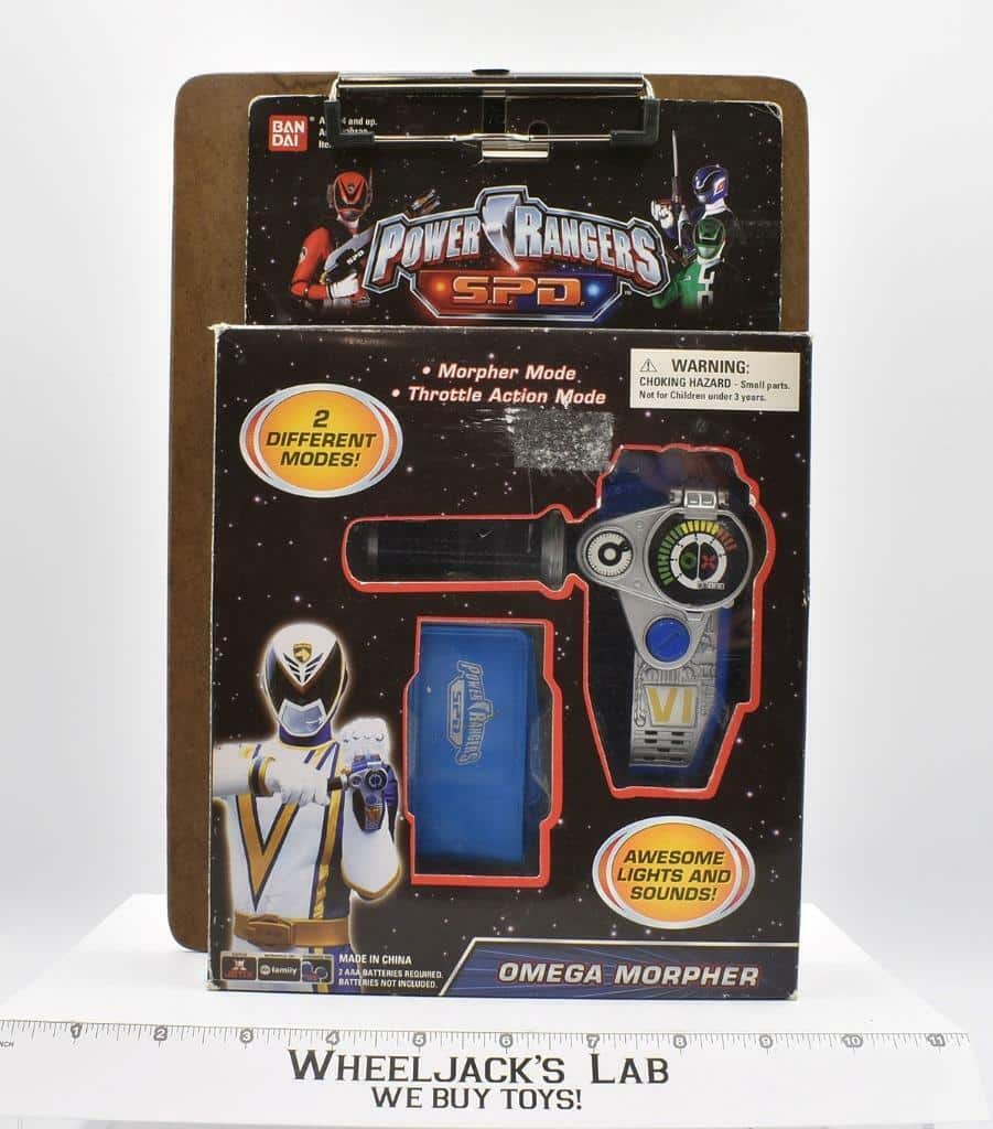 Omega Morpher WORKS Power Rangers S.P.D. 2005 Bandai Complete W/Box ...