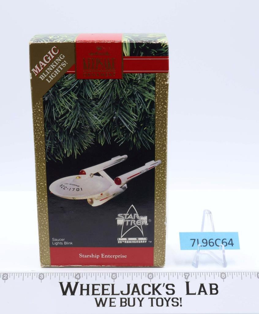 Starship Enterprise 25th Ann. Star Trek Keepsake Ornament 1991 Hallmark ...