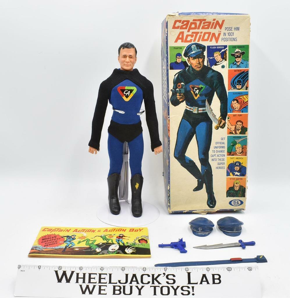 Captain Action Original 1966 Ideal Vintage Action Figure - Wheeljack's Lab