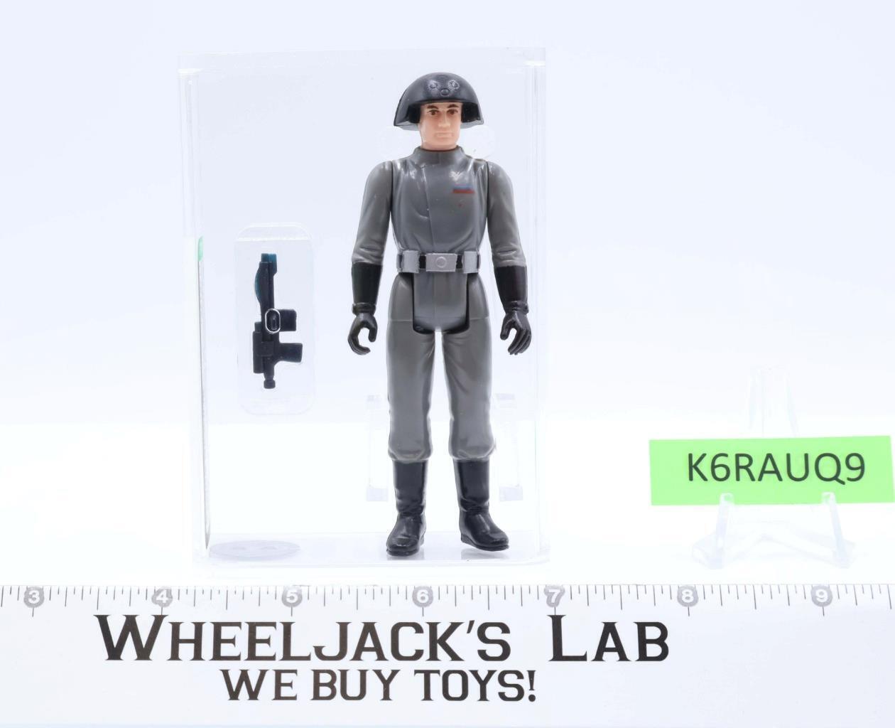 Death Squad Commander Dark Blue Emblem AFA 80+ Star Wars 1977 Kenner ...