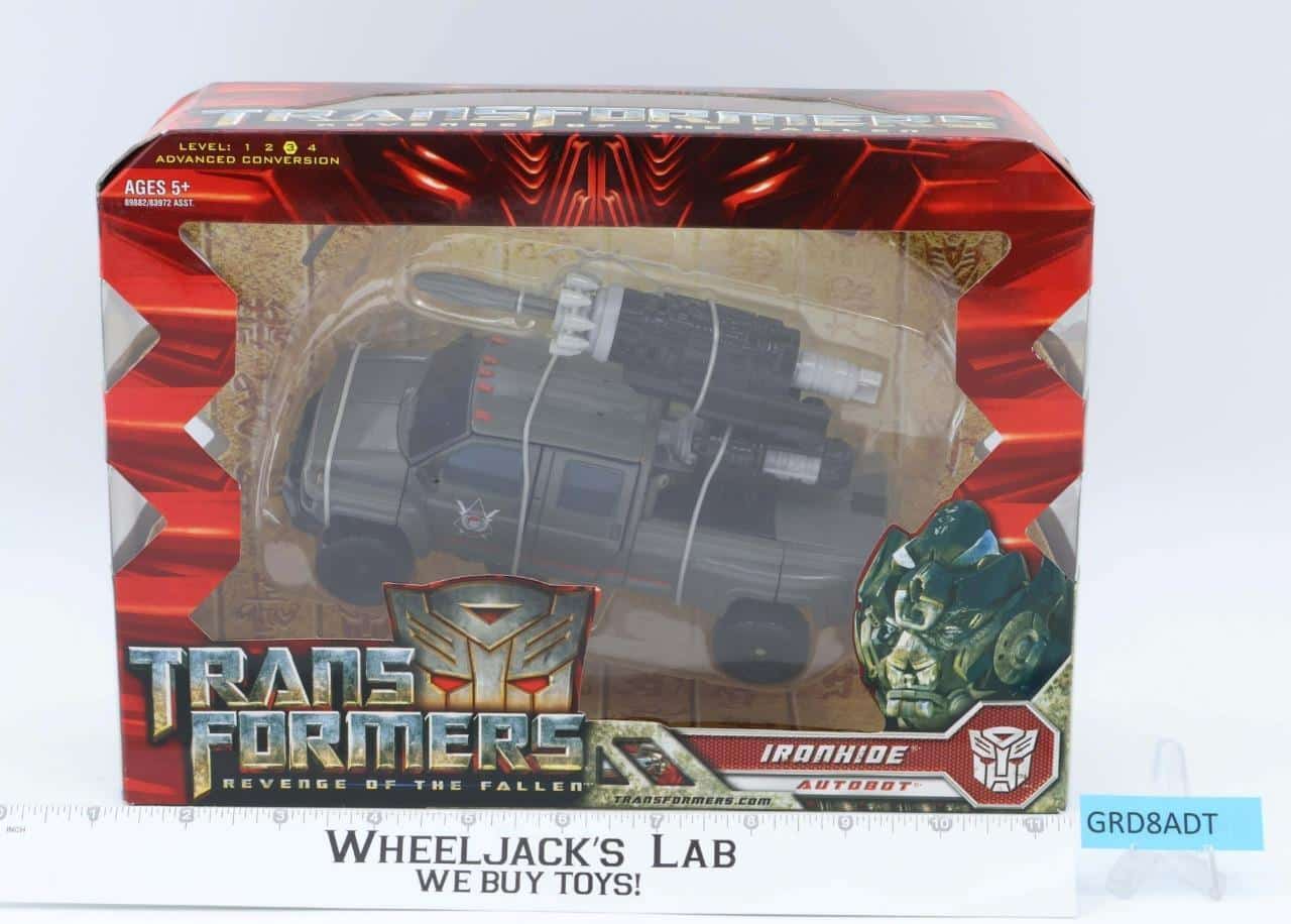 Ironhide Transformers Revenge of the Fallen 2008 Hasbro Figure NEW MISB SEALED - Wheeljack's Lab