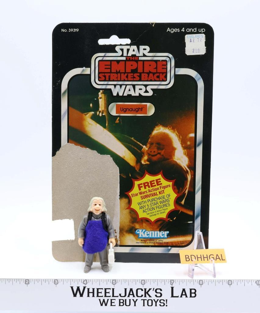 Ugnaught 100% Complete 41 Back-A Star Wars ESB 1980 Kenner Figure NO REPRO - Wheeljack's Lab