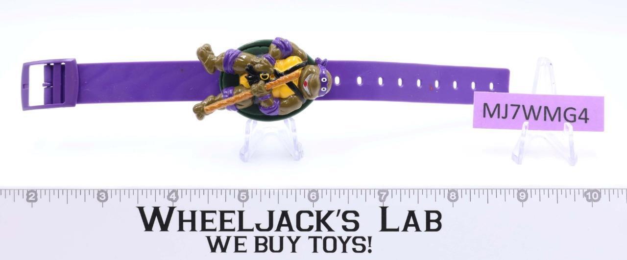 Donatello Wrist Watch TMNT Teenage Mutant Ninja Turtles PURPLE 1988 ...