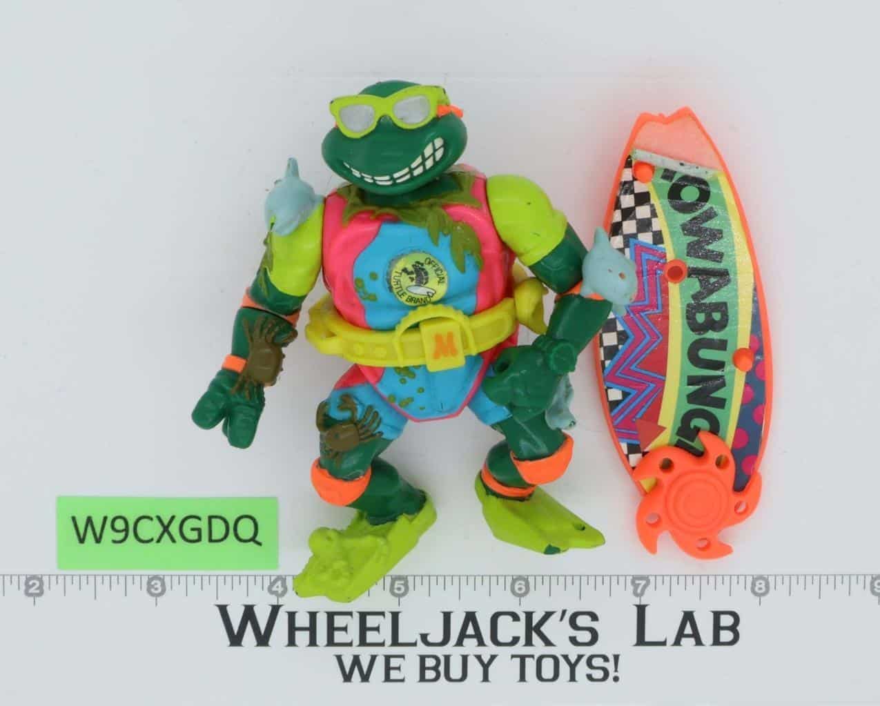 Sewer Surfer Mike Teenage Mutant Ninja Turtles TMNT 1990 Playmates ...