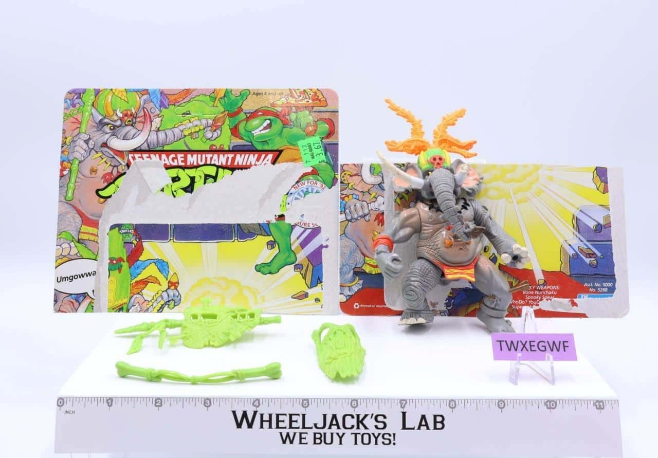 Doctor El Elephant Teenage 100% Complete Mutant Ninja Turtle TMNT 1992 ...